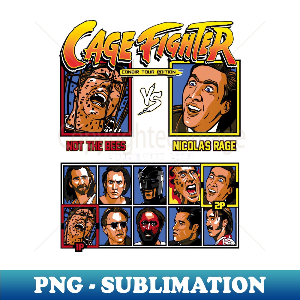 Nicolas Cage Fighter - Conair Tour Edition - High-Quality PN | Inspire ...