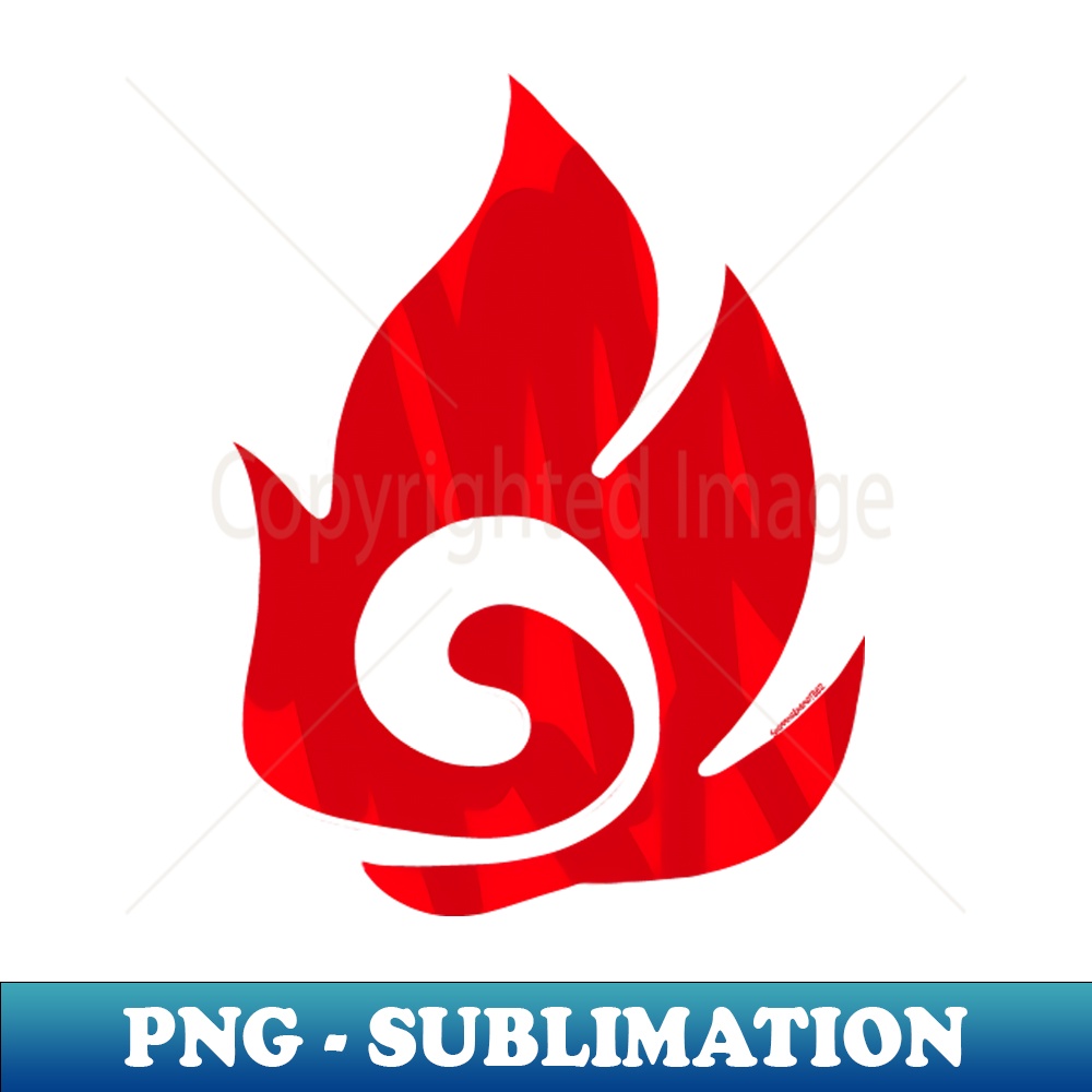 The Vibrant Fire Element - Decorative Sublimation PNG File - | Inspire ...