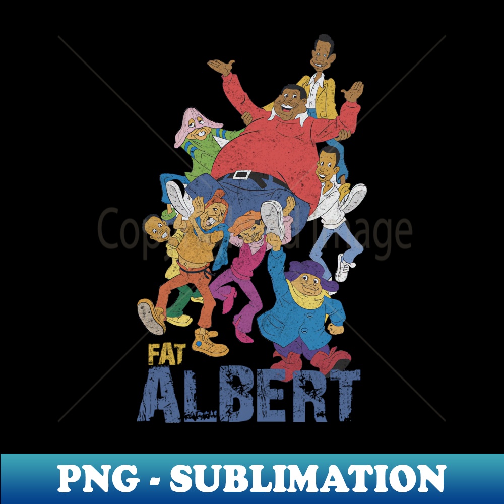 fat albert family cosby kids - Exclusive PNG Sublimation Dow | Inspire ...