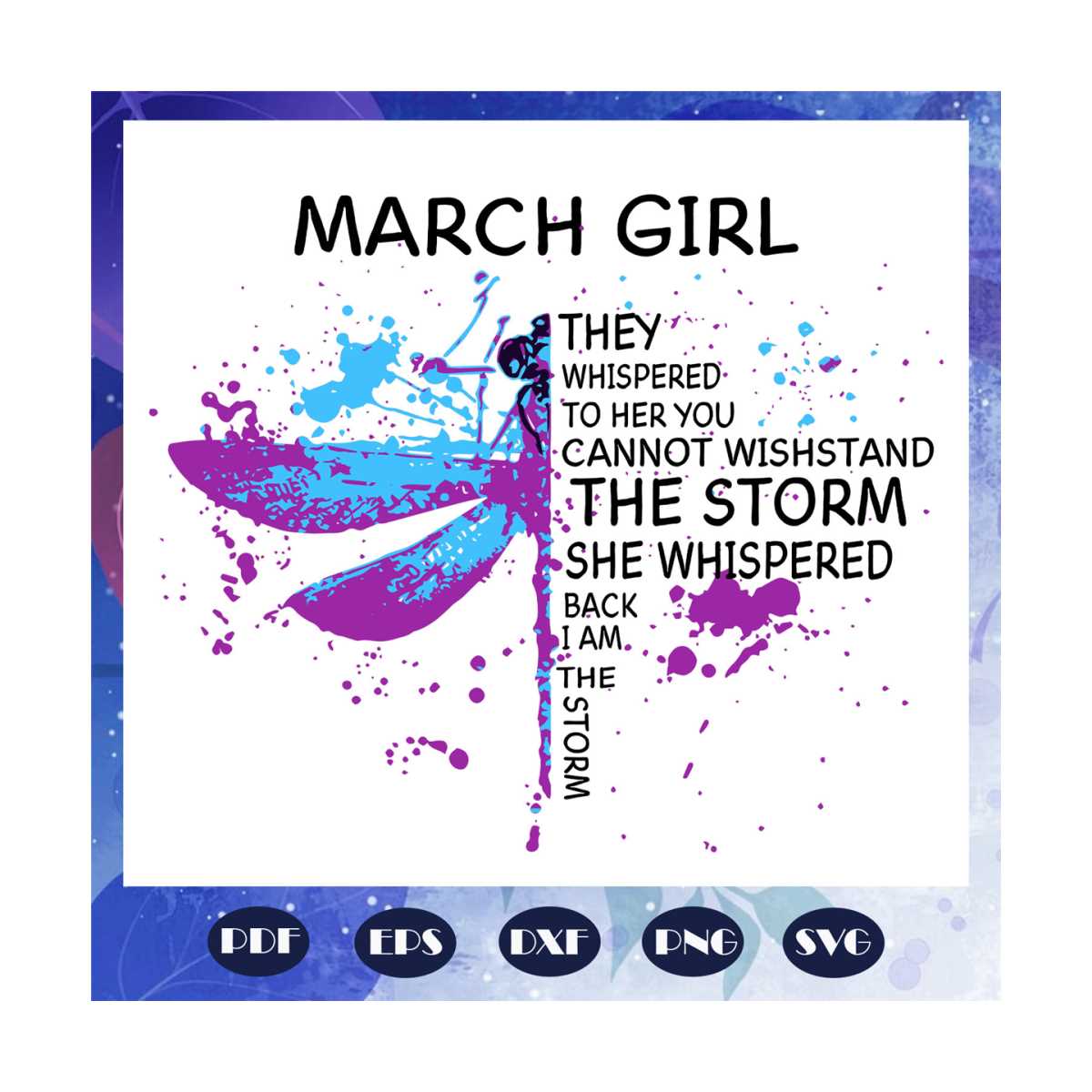 March Girl Svg, Queen Born In March Svg, Born In March, Livi | Inspire ...
