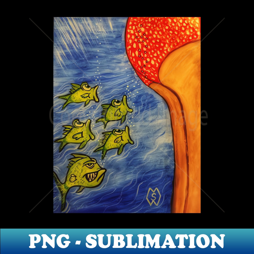 Underwater Surprise - PNG Transparent Sublimation File - Bol | Inspire ...
