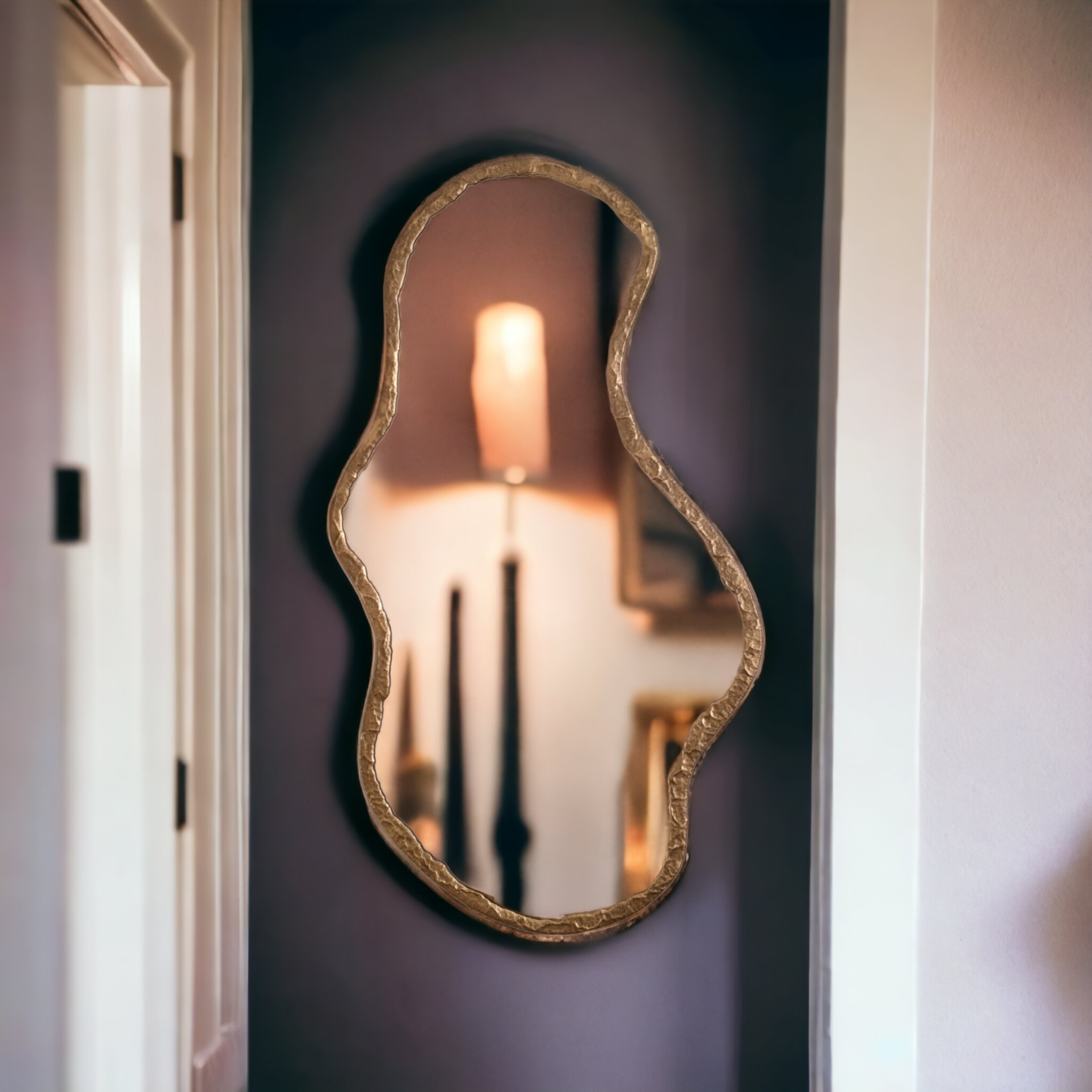 Full length wall mirror Luxury aesthetic mirror Modern fram - Inspire ...