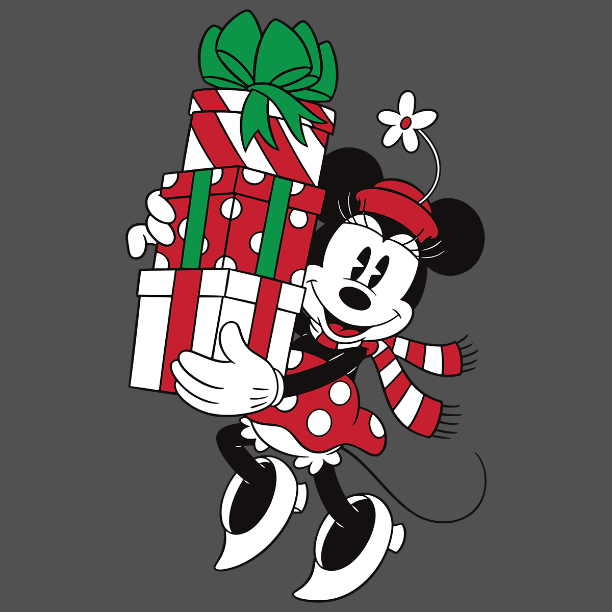 christmas minnie mouse svg - Inspire Uplift