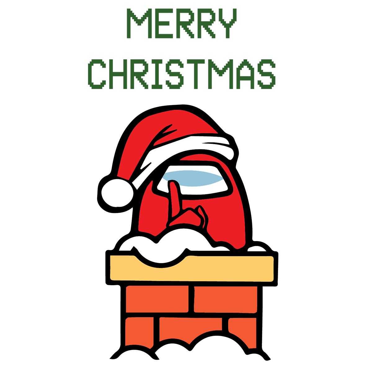 Merry Christmas Among Us Svg, Christmas Svg, Xmas Svg - Inspire Uplift