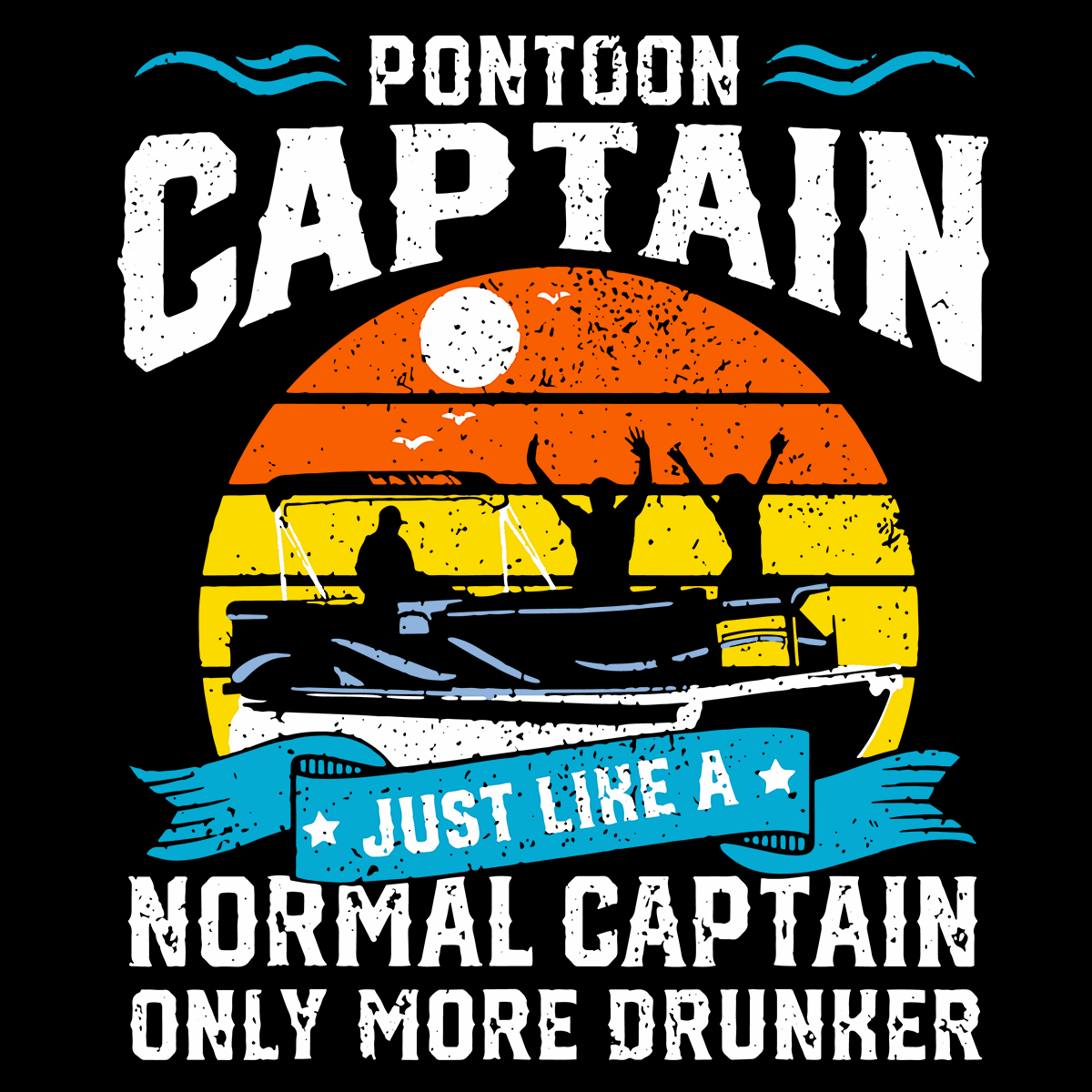Pontoon Captain Just Like A Normal Caption Svg, Trending Svg | Inspire ...