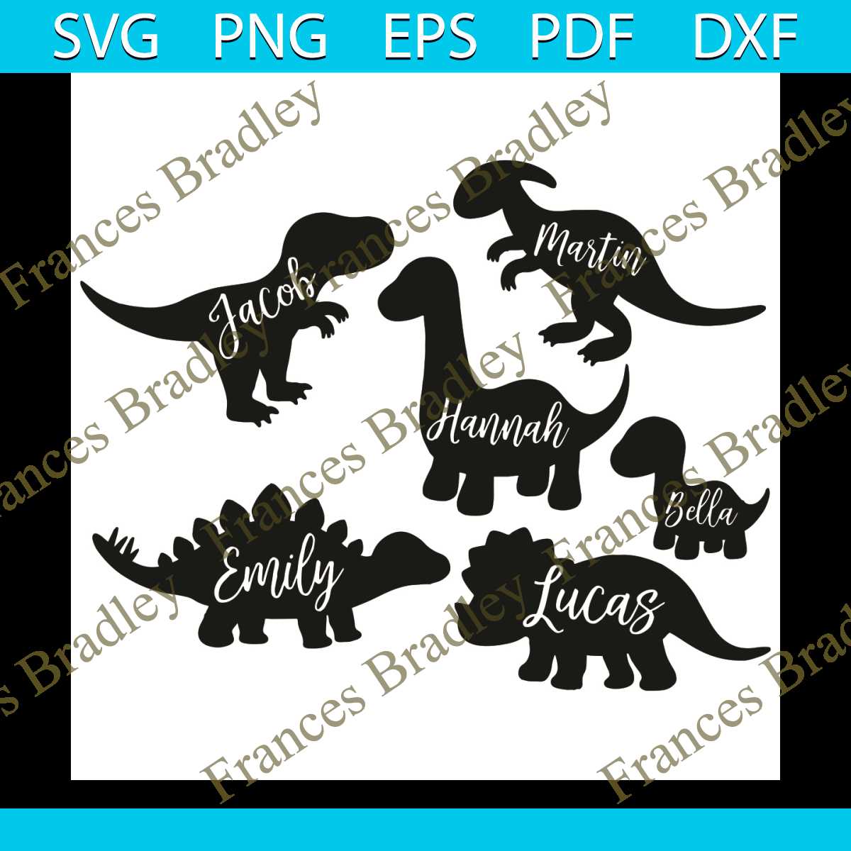 Custom Name Dinosaur Svg, Trending Svg, Dinosaur Svg, Dinosa | Inspire ...