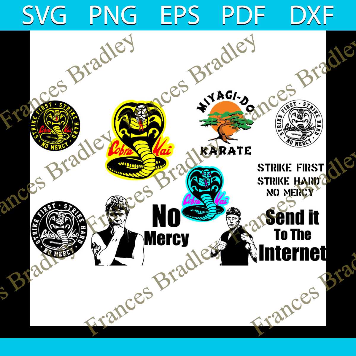 Cobra Kai Logo Bundle Svg, Trending Svg, Cobra Kai Svg, Cobr | Inspire ...