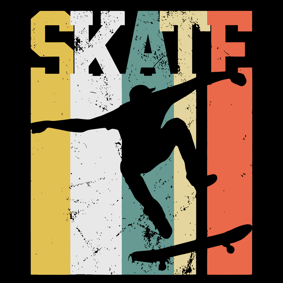 Vintage Skate Svg, Trending Svg, Skate Player Svg, Skate Svg - Inspire ...