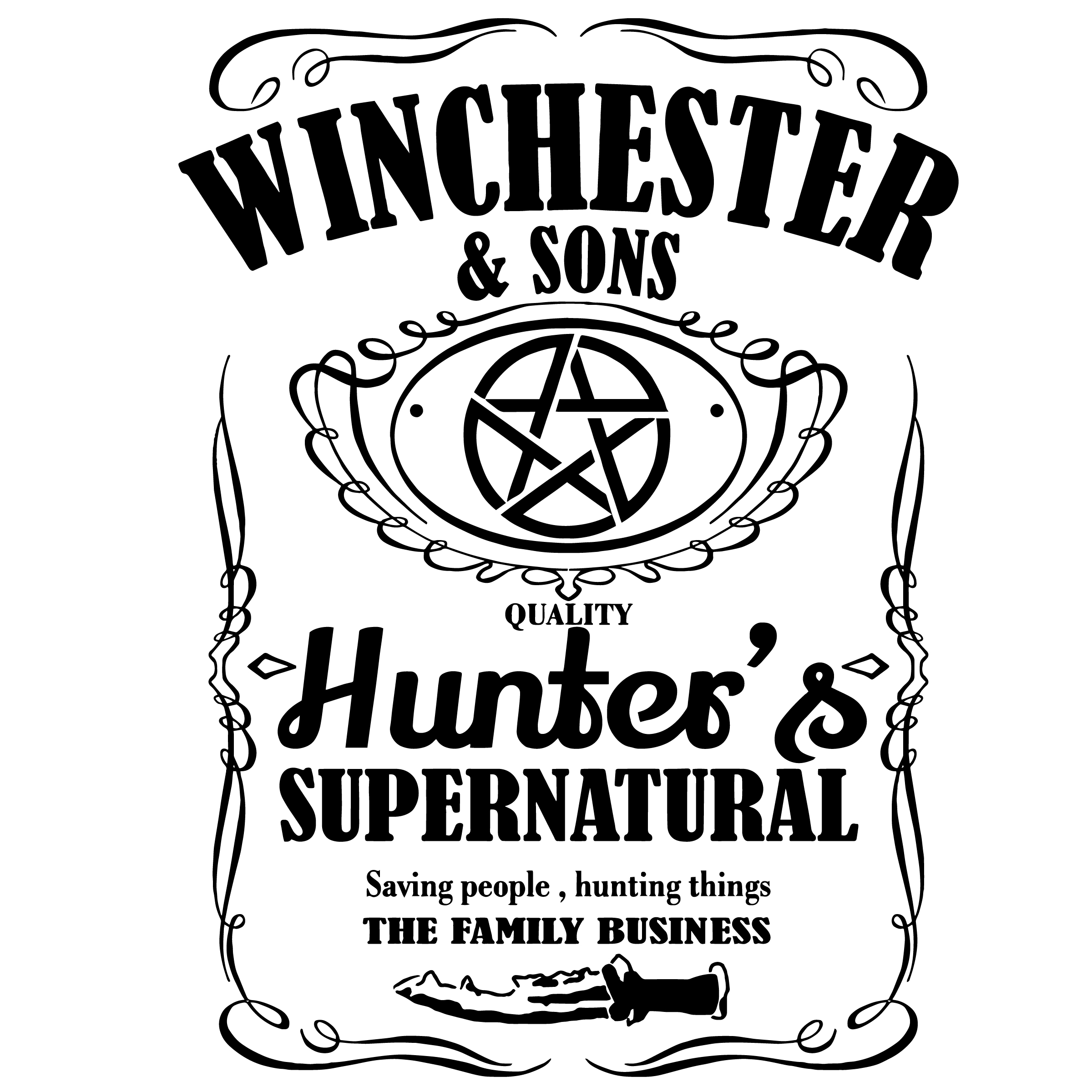 Winchester and sons Svg, Supernatural Svg, Supernatural logo - Inspire ...