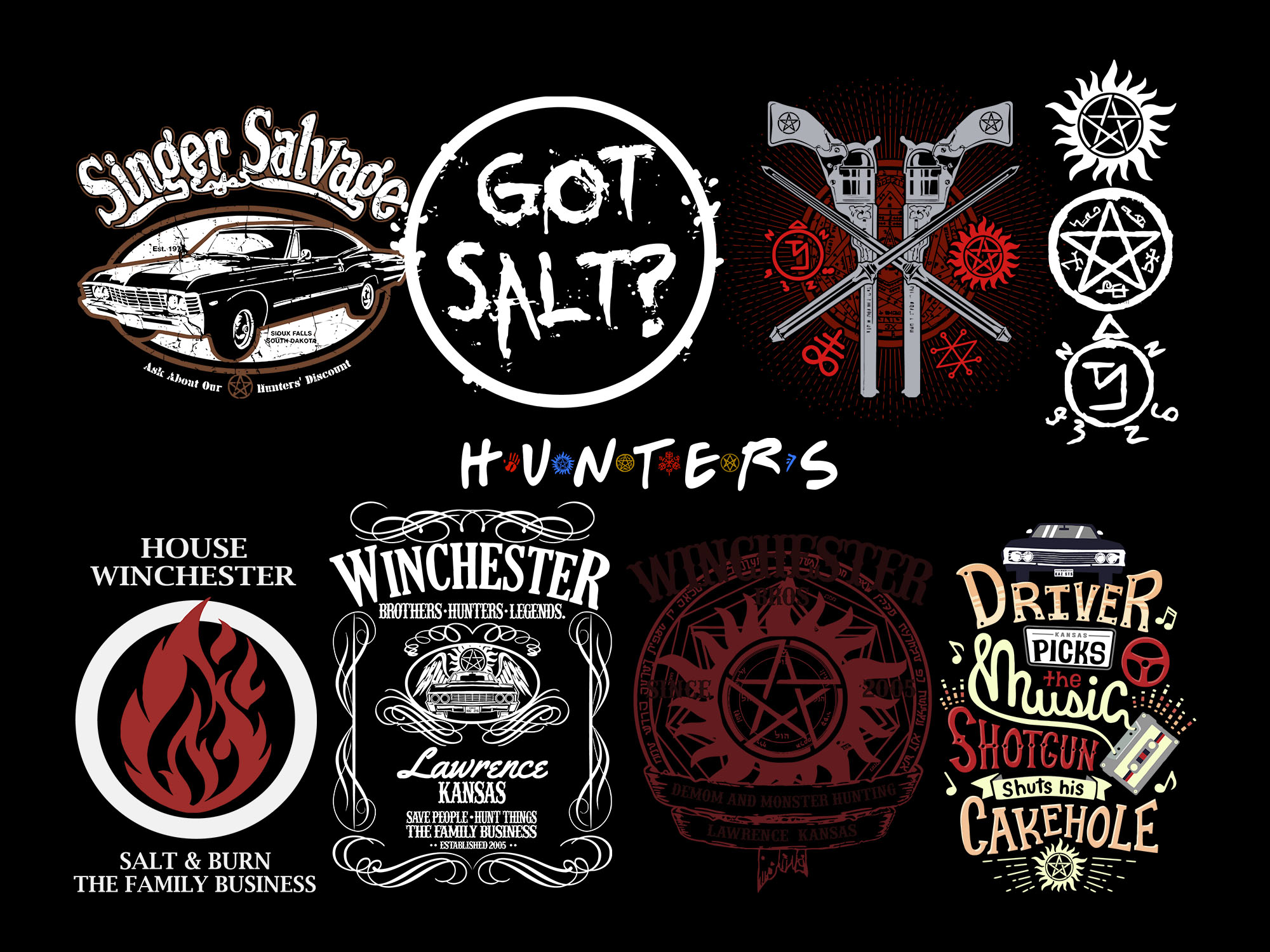 Supernatural Bundle Svg, Supernatural Svg, Supernatural logo - Inspire ...