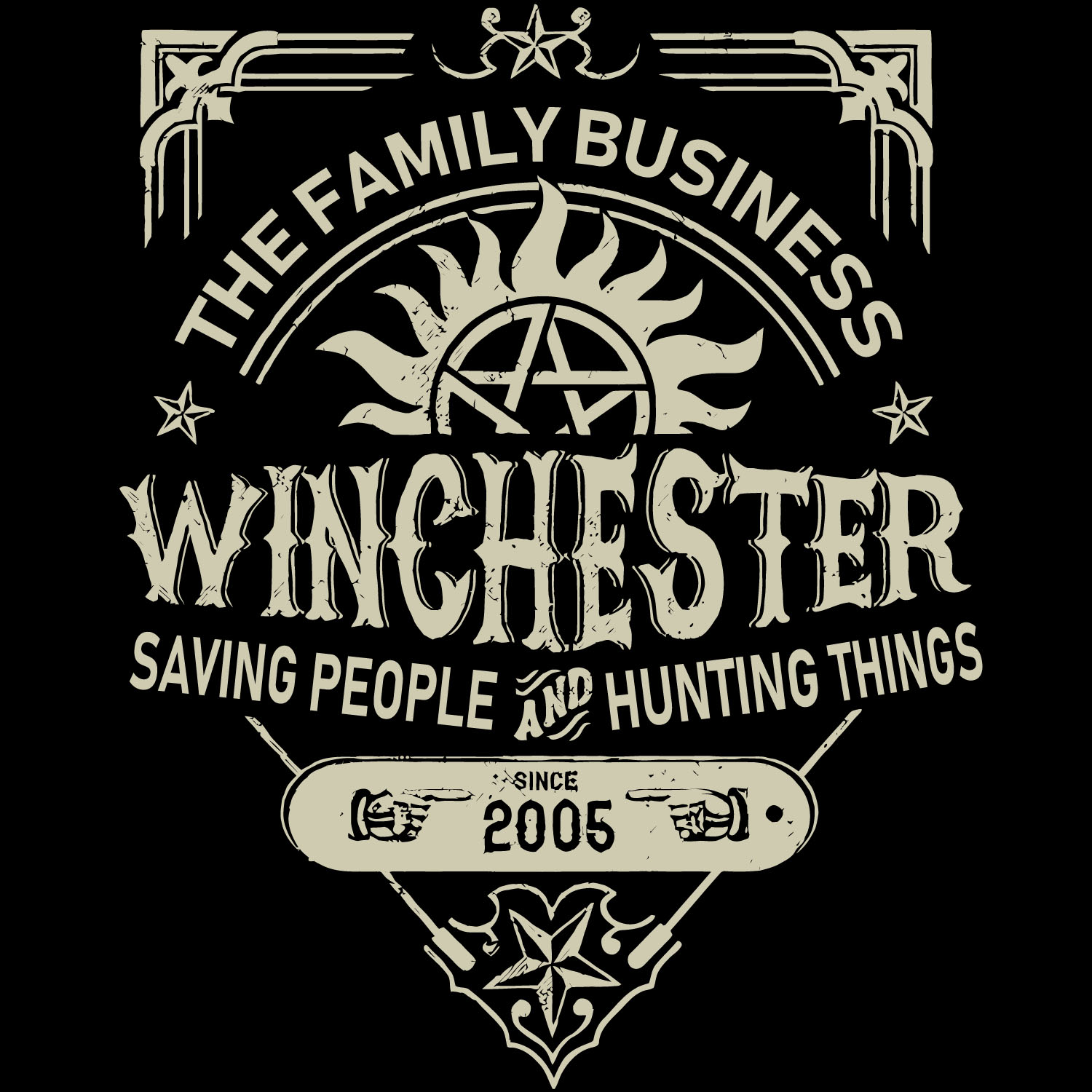 The Family Business Winchester Svg, Supernatural Svg, Supern - Inspire ...