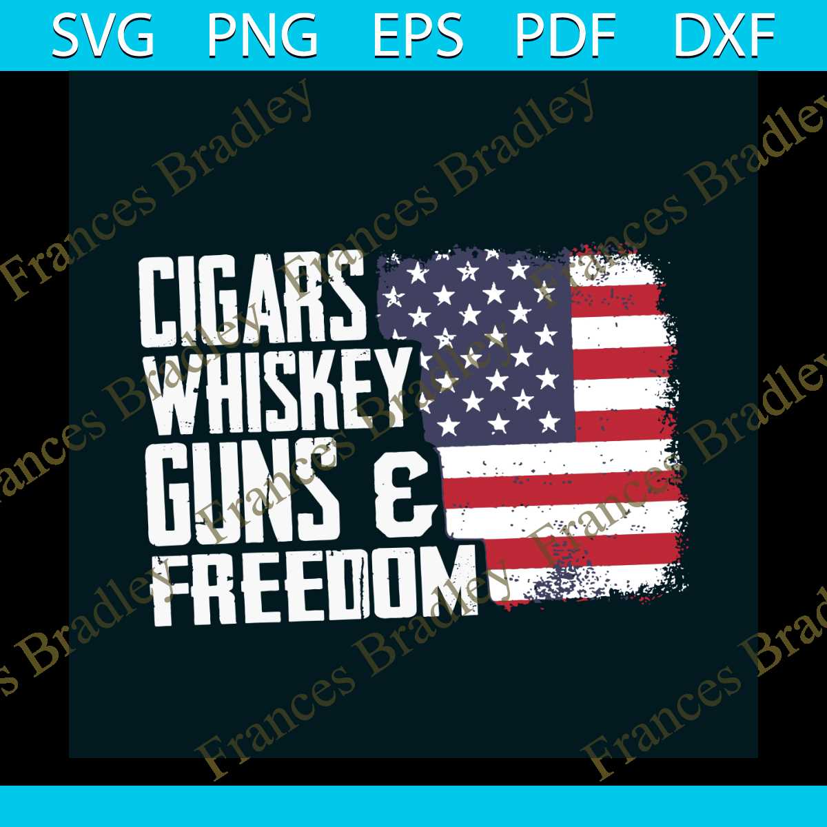 Cigar Whiskey Gun And Freedom Svg, Trending Svg, Old Trendin | Inspire ...