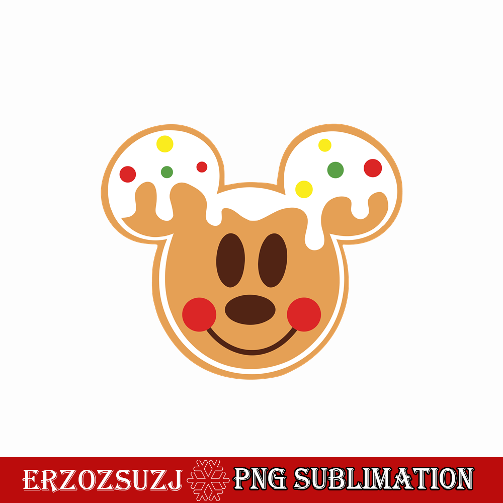 Mickey gingerbread svg | Inspire Uplift