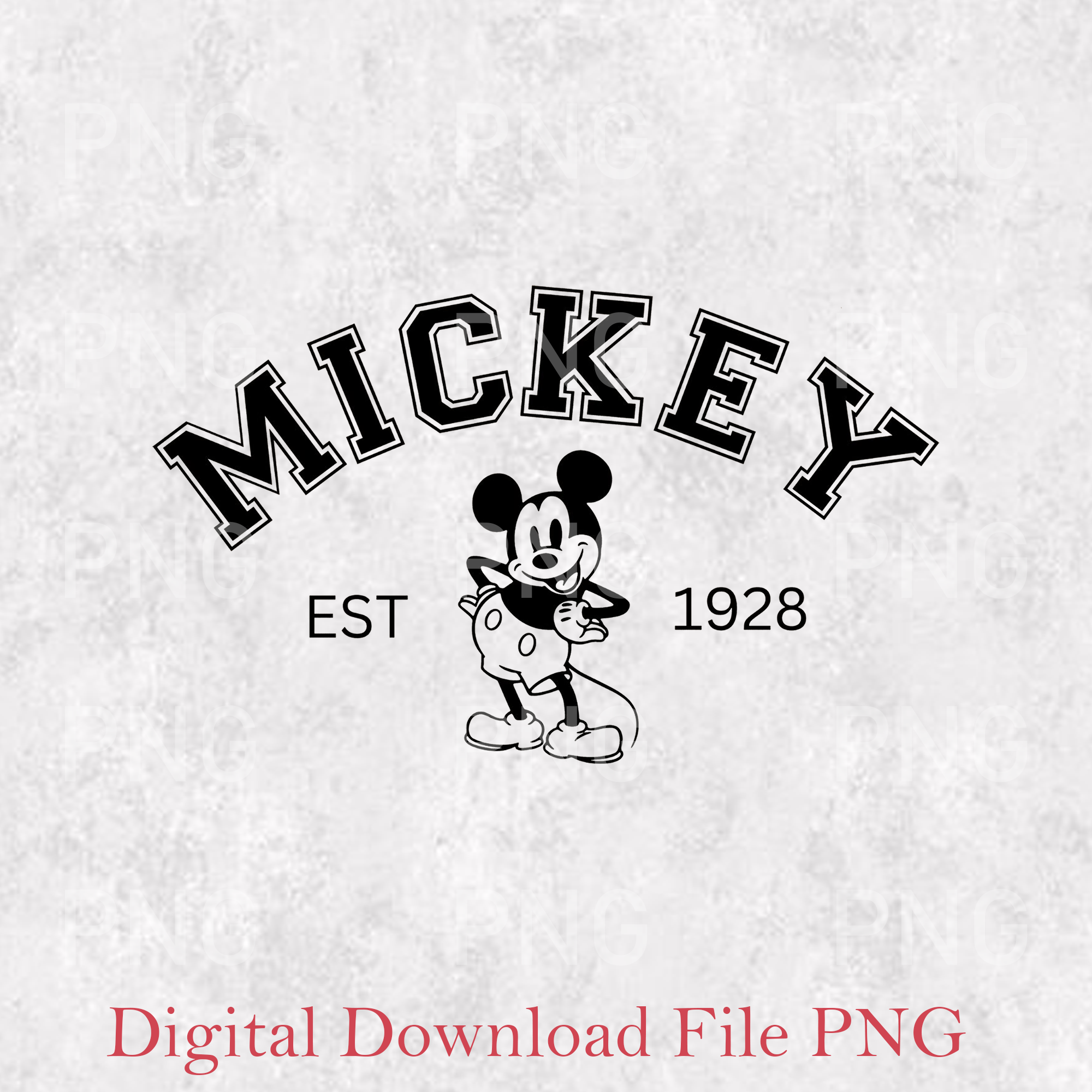 Mickey Mouse Est 1928 PNG, Mickey and Friends PNG, Disneywor - Inspire ...