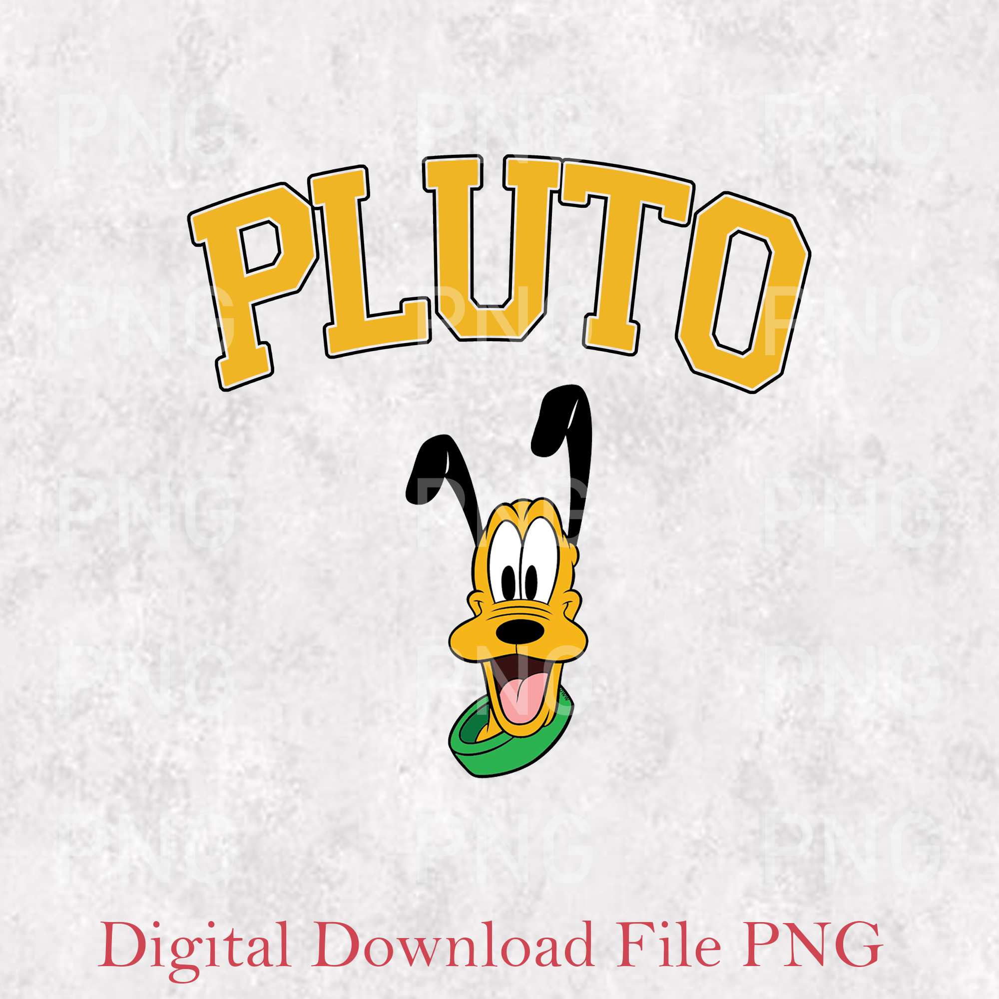 Pluto Dog Character PNG, Cute Pluto and Friends PNG, Disneyw | Inspire ...