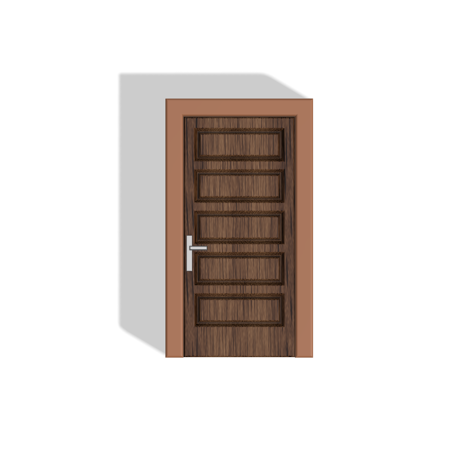 DOOR (MINIATURE FOR DOLLHOUSE) STL FILE | Inspire Uplift