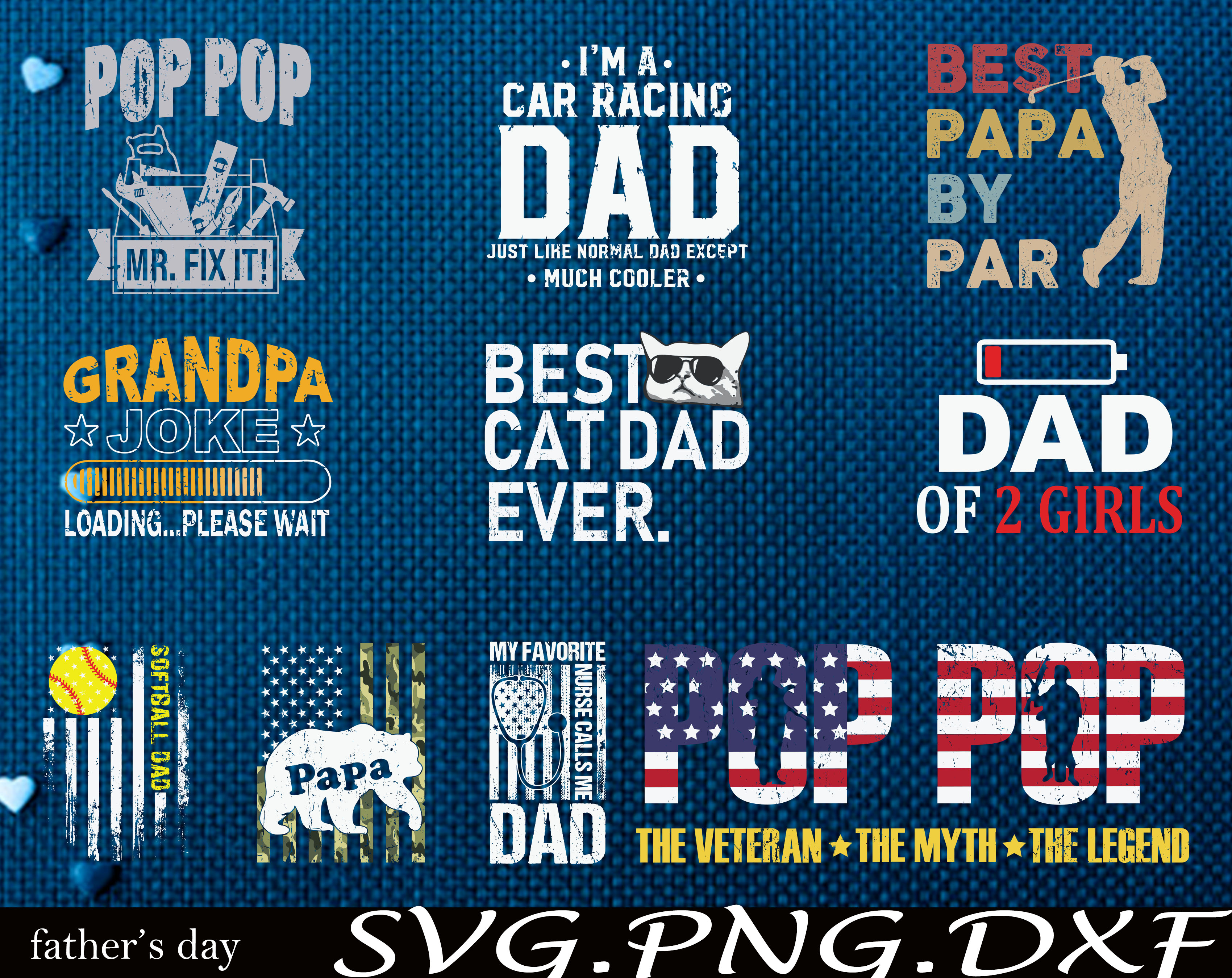 Best Papa SVG, Bundles Father's Day SVG, PNG,DXF,... - Inspire Uplift