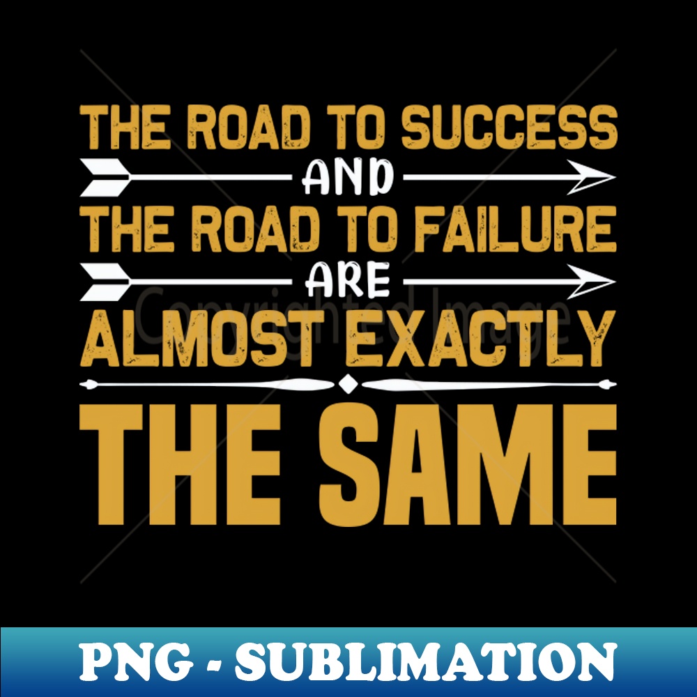 Motivation - The Road To Success - PNG Transparent Digital D - Inspire ...