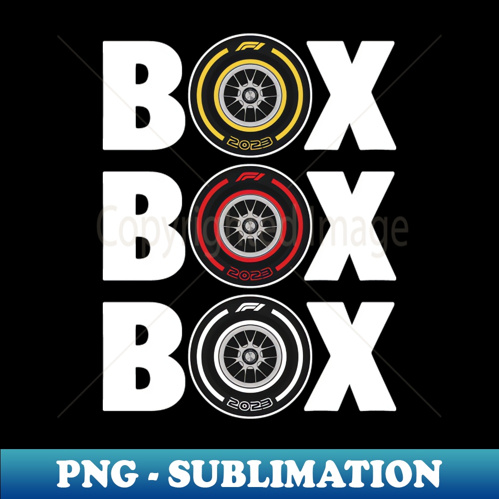 Box Box Box - F1 Pitstop - Professional Sublimation Digital | Inspire Uplift