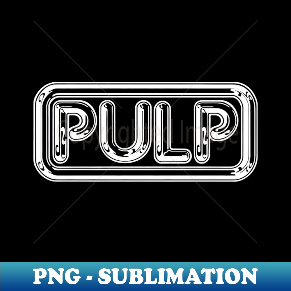 Pulp English Band logo - PNG Transparent Sublimation File - | Inspire ...