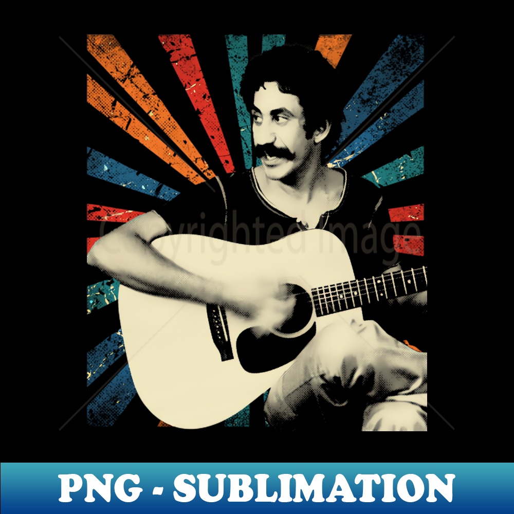 sketc vintage jim croce - High-Resolution PNG Sublimation Fi | Inspire ...
