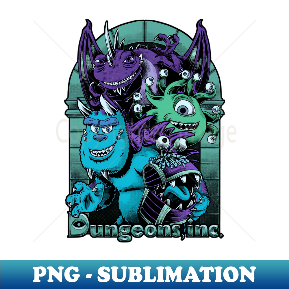Dungeons Inc - RPG Monsters Parody - Aesthetic Sublimation D | Inspire ...