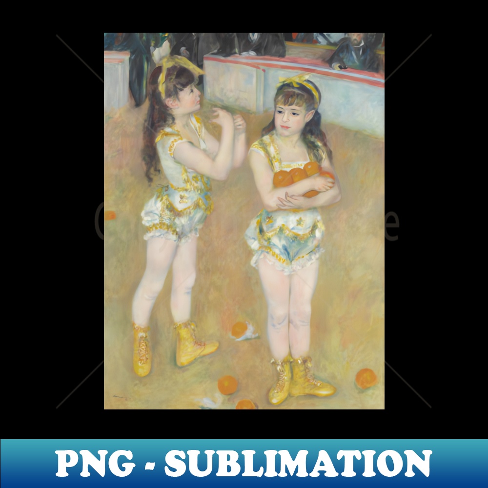 Acrobats at the Cirque Fernando by Auguste Renoir - Exclusiv | Inspire ...