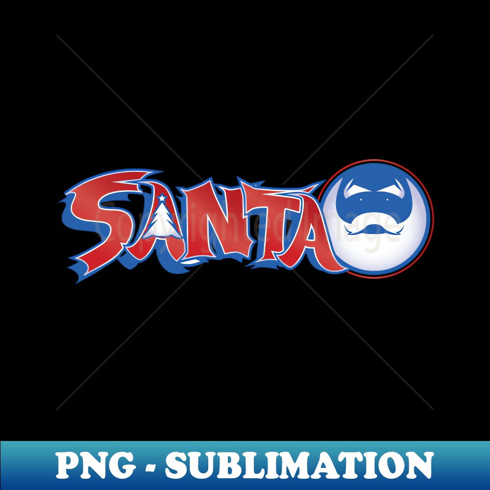 Santa Spawn Parody - Digital Sublimation Download File - Stu - Inspire Uplift