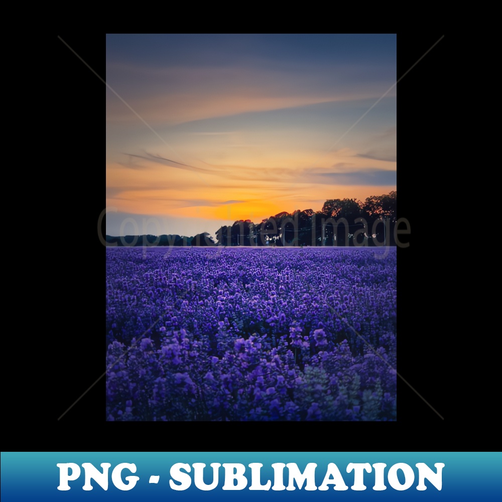 Purple blue lavender - PNG Transparent Sublimation Design - | Inspire ...