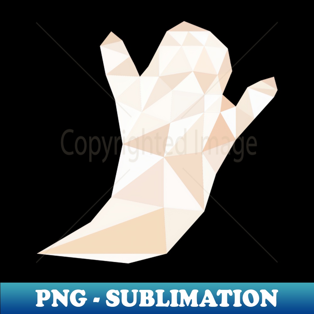 Low Poly Ghost - Instant Sublimation Digital Download - Capt - Inspire ...