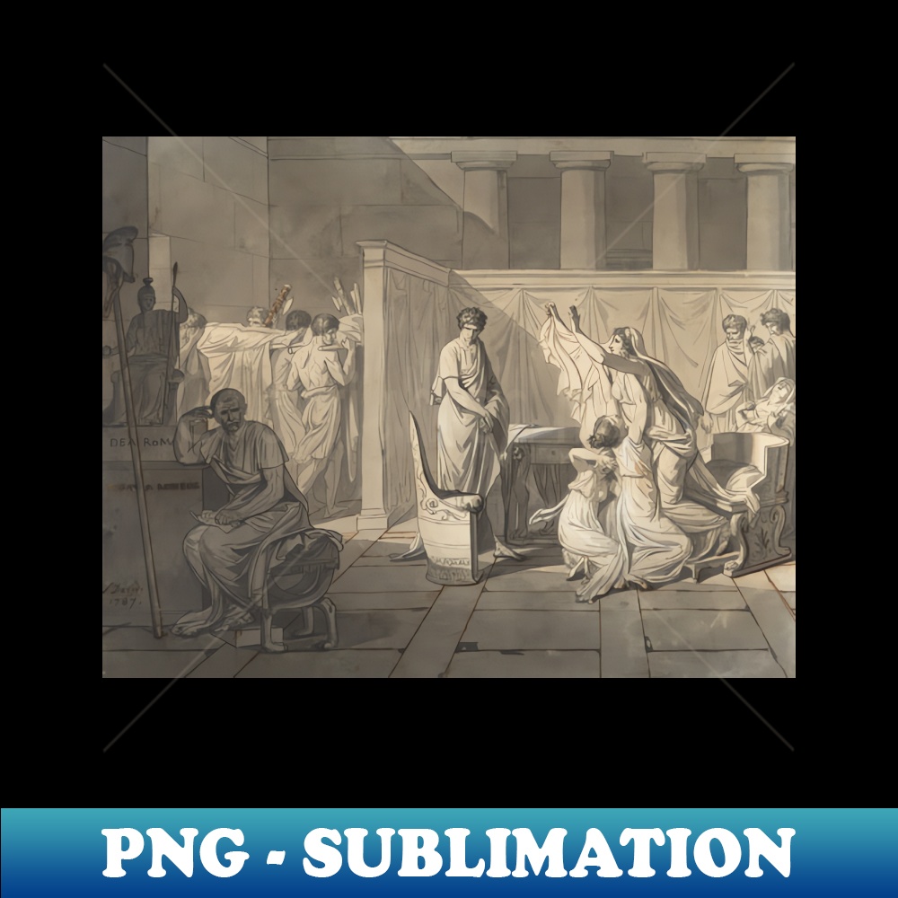 Study for The Lictors Bringing Brutus the Bodies of his Sons | Inspire ...