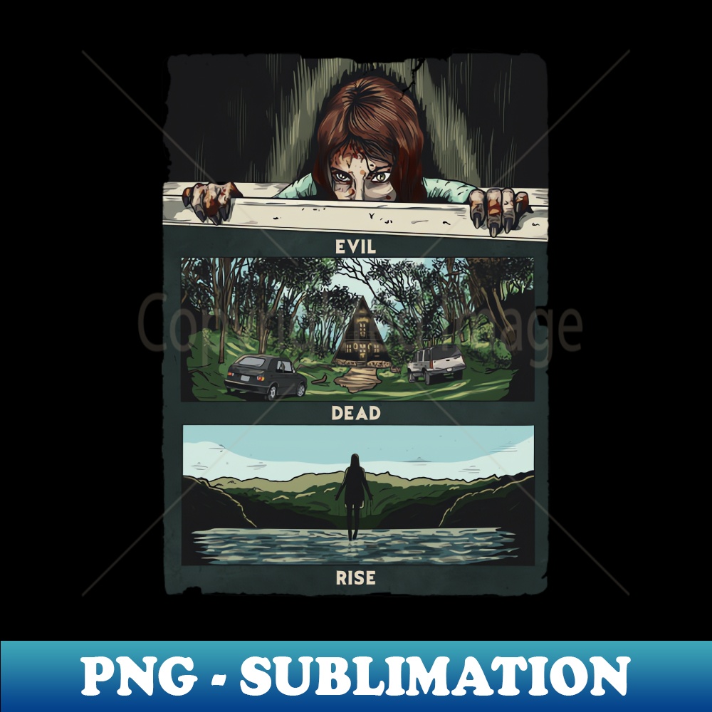 Evil Dead Rise - Retro PNG Sublimation Digital Download - Un | Inspire ...