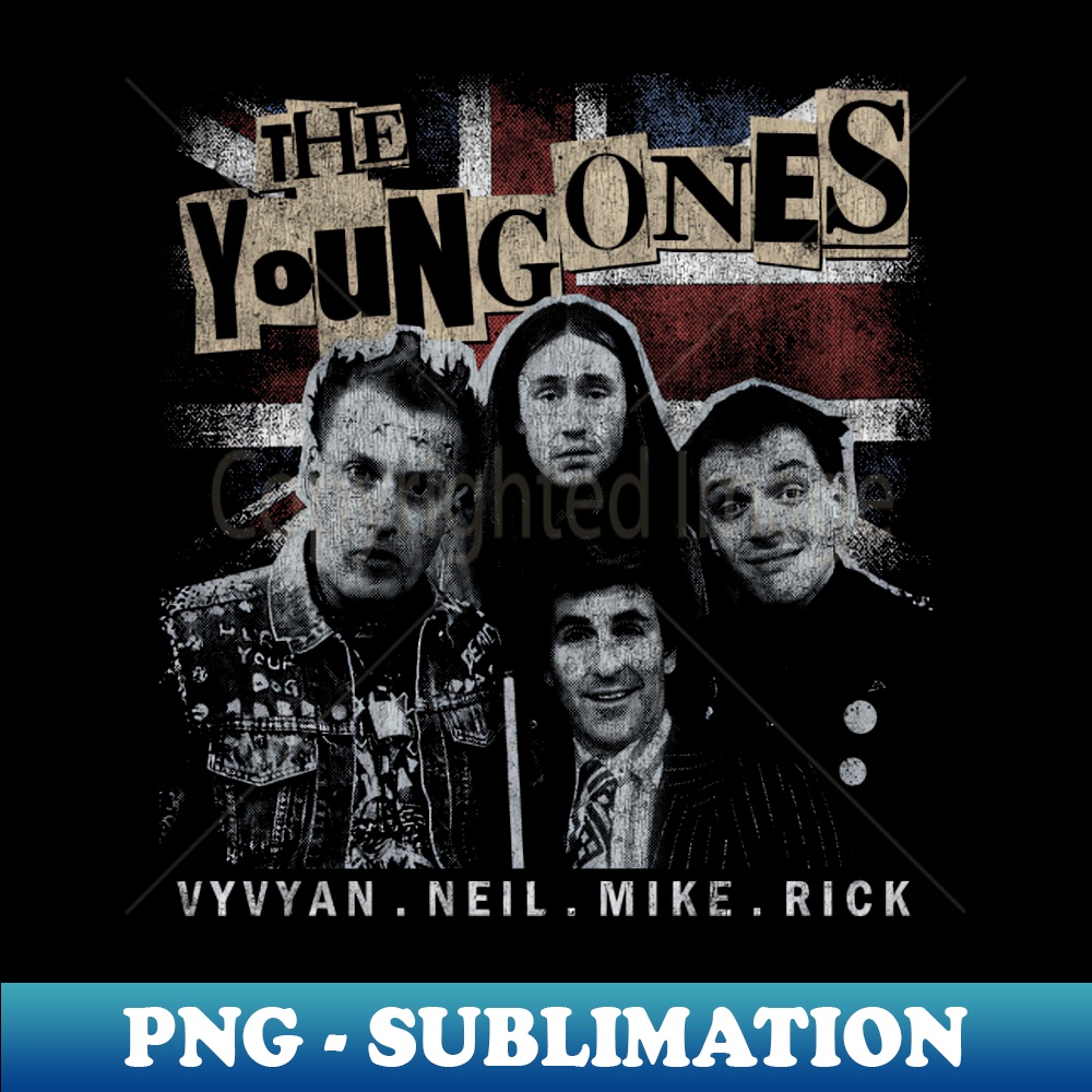 The Young Ones Vyvyan bastard comedy - Premium PNG Sublimati | Inspire ...