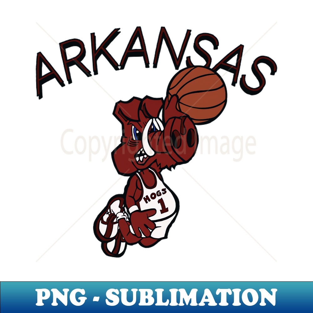 Razorback Big Red character - PNG Sublimation Digital Downlo | Inspire ...