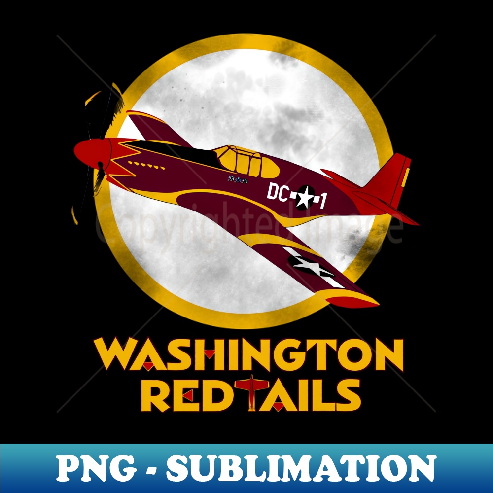 Washington Red Tails - Stylish Sublimation Digital Download | Inspire ...