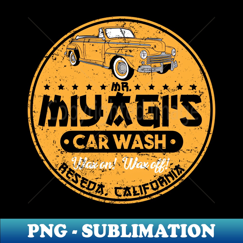 Miyagi Car Wash - Aesthetic Sublimation Digital File - Stunn - Inspire ...