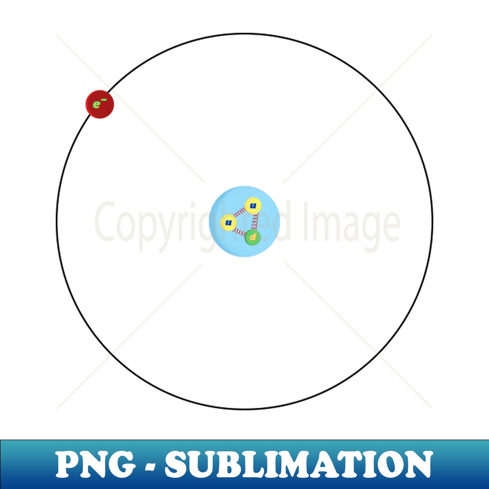 Hydrogen atom with proton made of quarks physics and science | Inspire ...