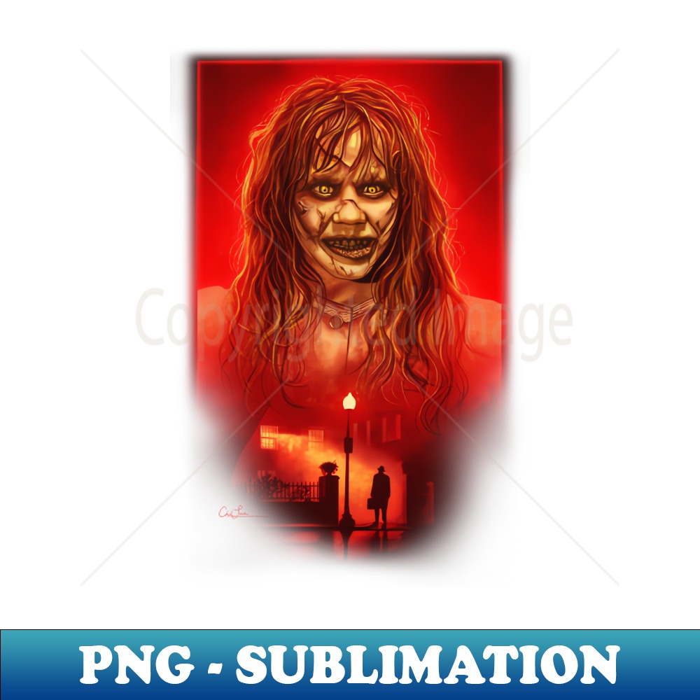 The Exorcist - Unique Sublimation PNG Download - Defying the | Inspire ...