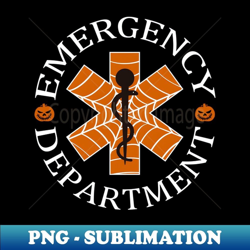 Er Nurse Halloween Spooky Emergency Department - PNG Sublima | Inspire ...