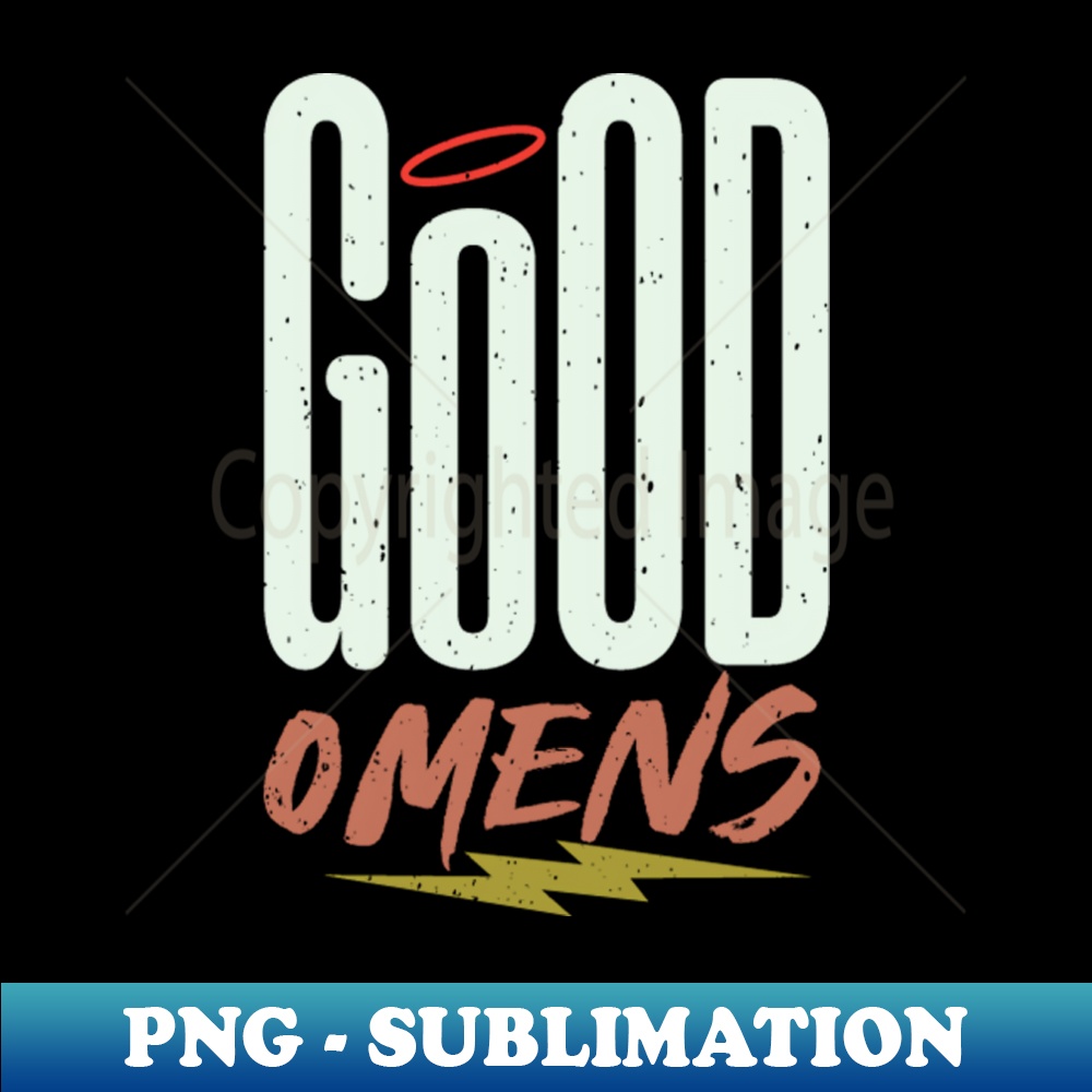 Propitious Paths Discovering Good Omens - Instant PNG Sublim | Inspire ...