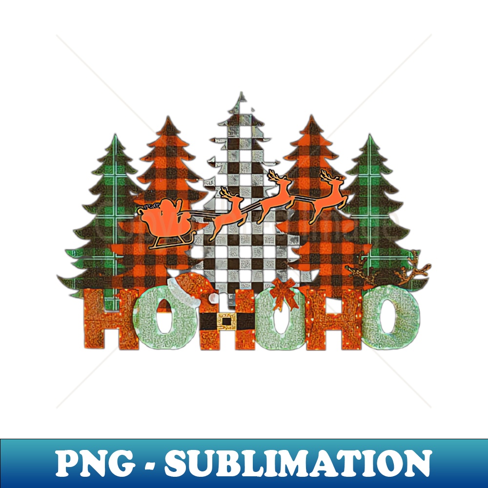 christmas hohoho - Aesthetic Sublimation Digital File - Perf - Inspire ...
