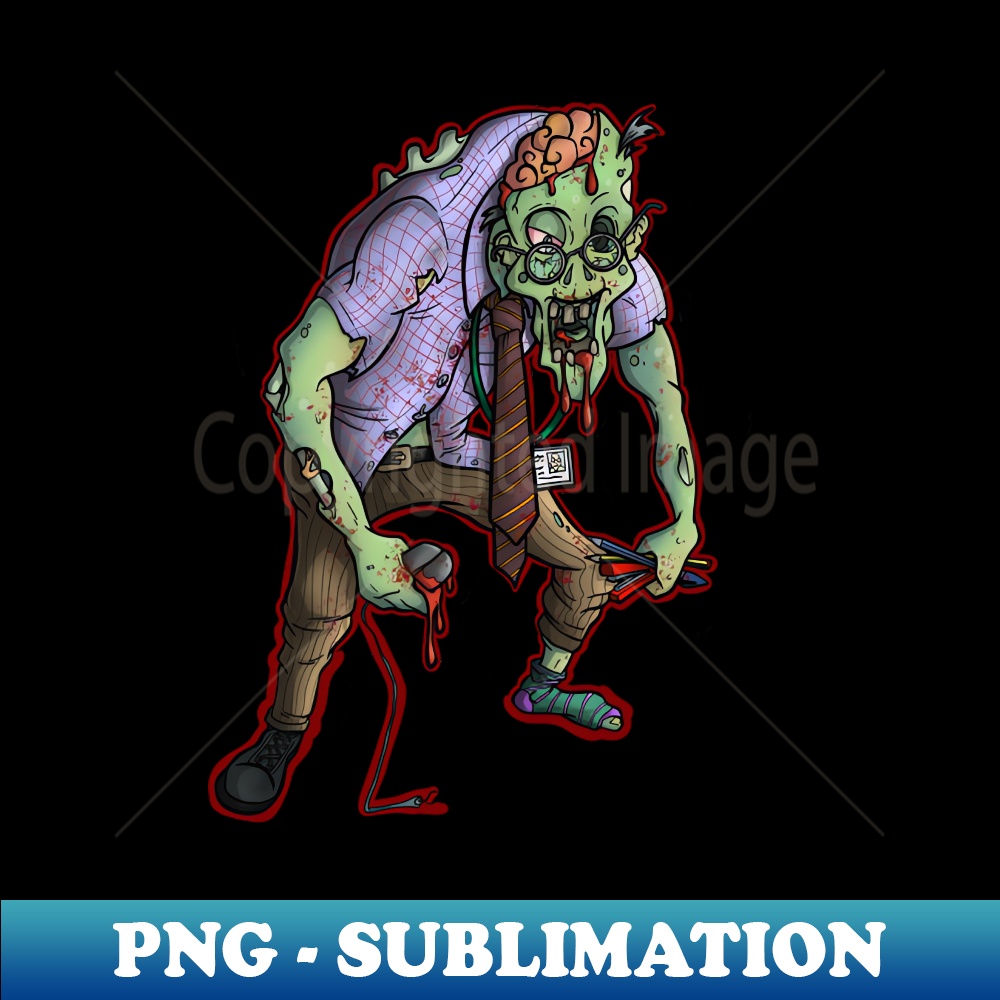 Office Zombie - Exclusive Sublimation Digital File - Perfect | Inspire ...