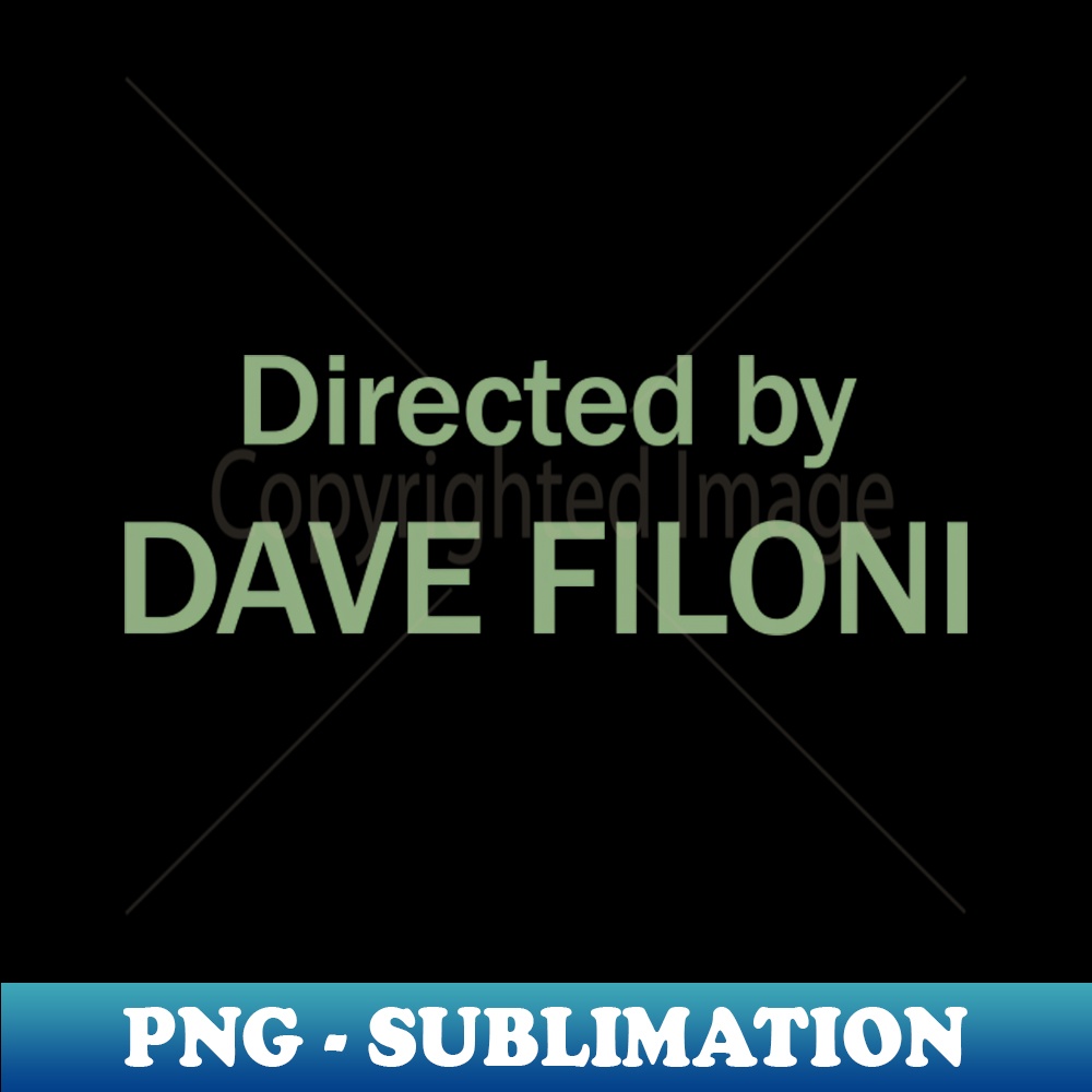 Directed by Dave Filoni - PNG Sublimation Digital Download - | Inspire ...