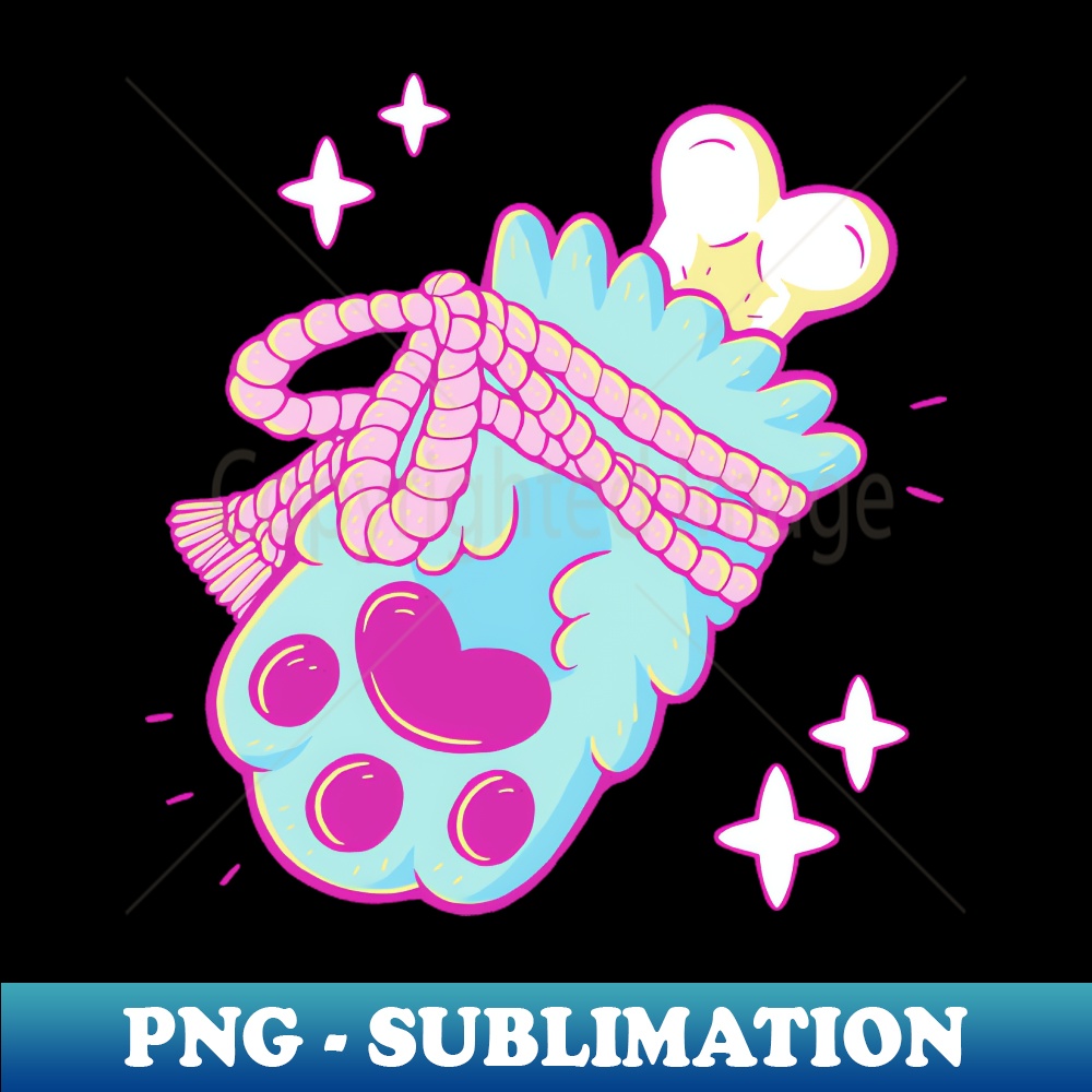 Pastel Rabbits Foot - Instant PNG Sublimation Download - Bol | Inspire ...