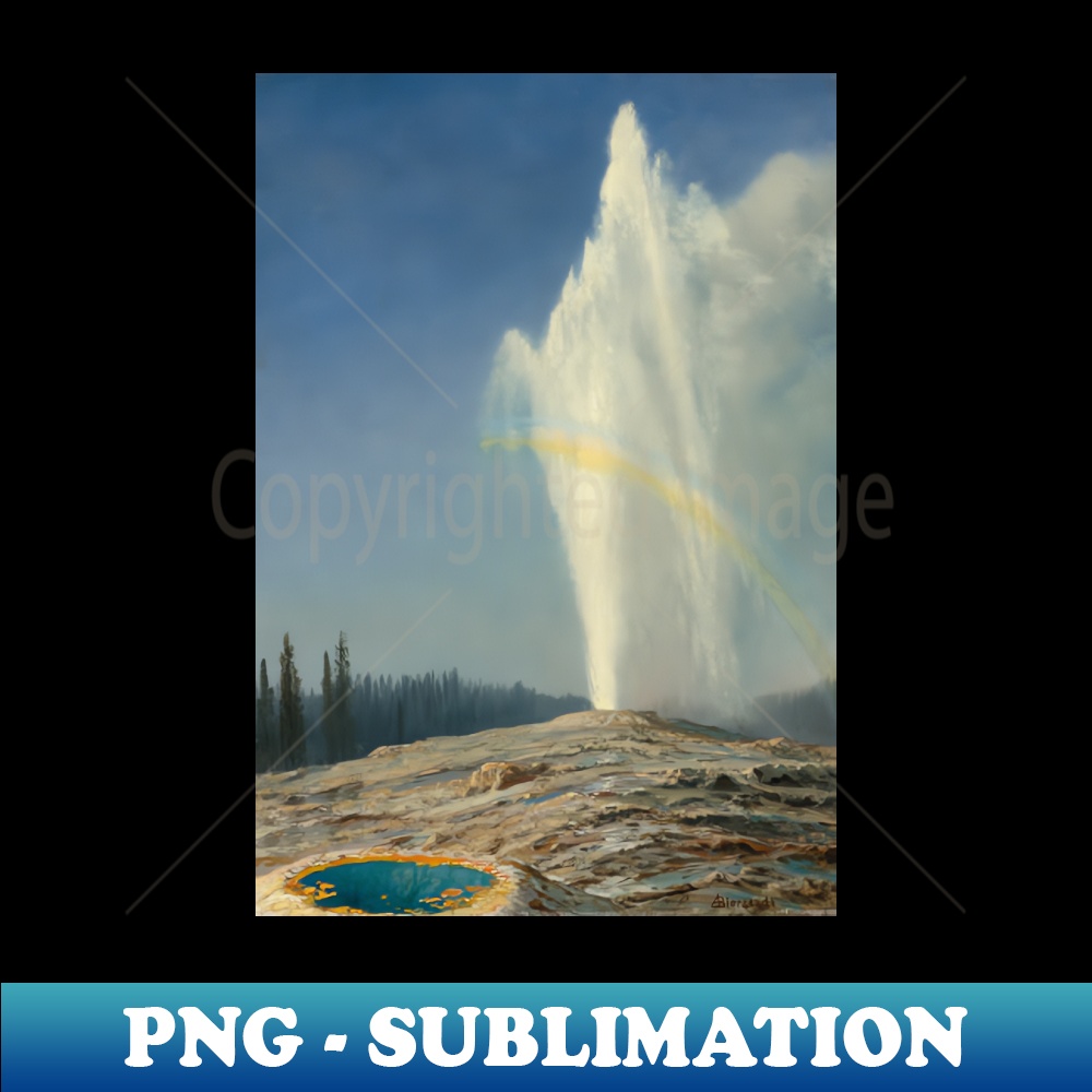 Old Faithful by Albert Bierstadt - Aesthetic Sublimation Dig | Inspire ...