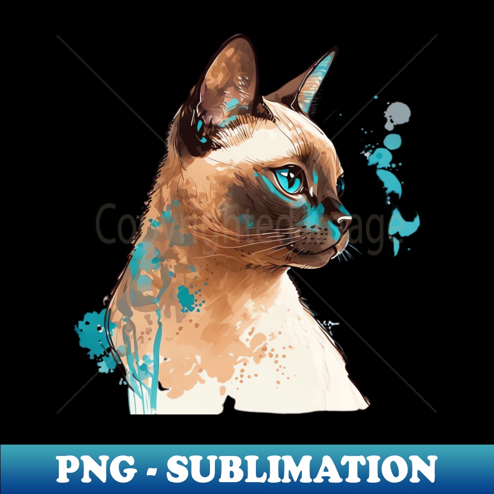 Siamese Cat - Creative Sublimation PNG Download - Unleash Yo - Inspire ...