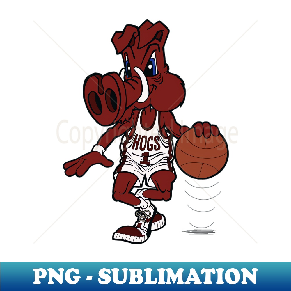 Razorback basketball Big Red character - High-Quality PNG Su - Inspire ...