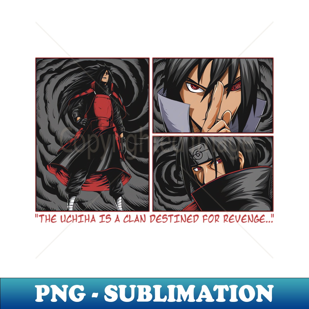 UCHIHA CLAN - Aesthetic Sublimation Digital File - Instantly - Inspire ...
