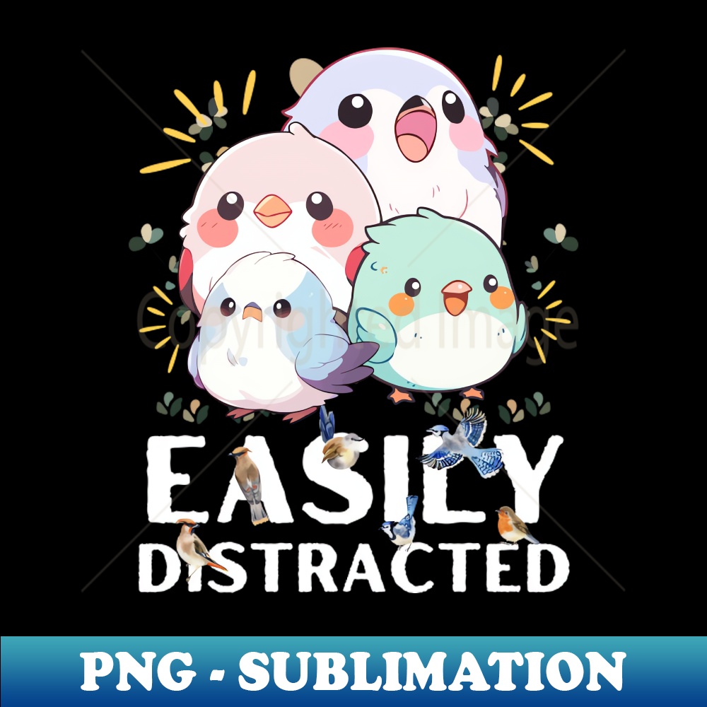 Cute Easily Distracted by Birds Watching Funny Bird Lover Wa | Inspire ...