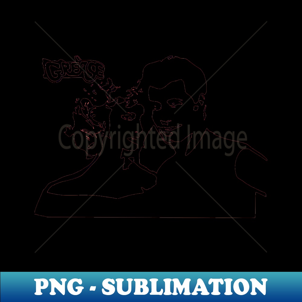 Grease Danny and Sandy - Unique Sublimation PNG Download - P | Inspire ...